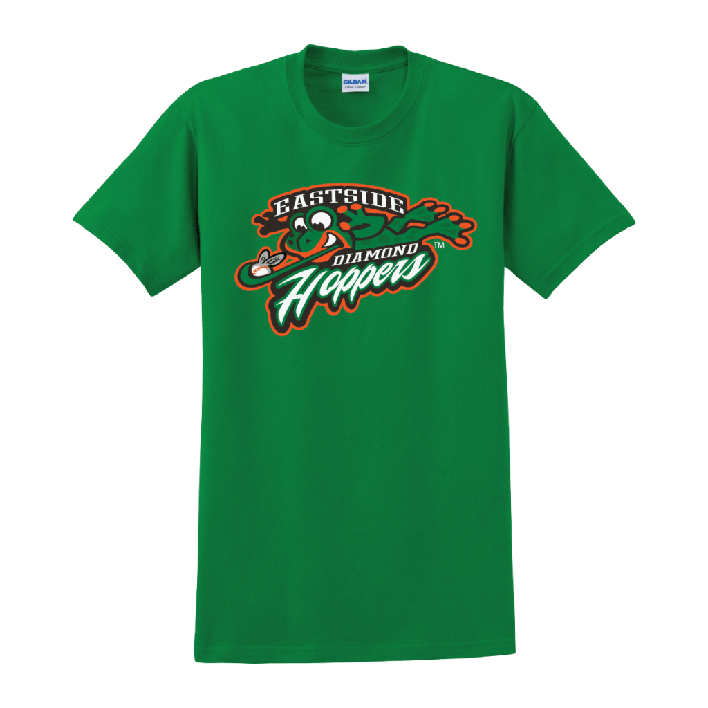 Eastside Diamond Hoppers Green Primary Tee - USPBL