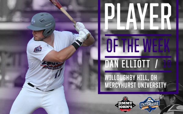Dan Elliott Earns USPBL Player of the Week - USPBL