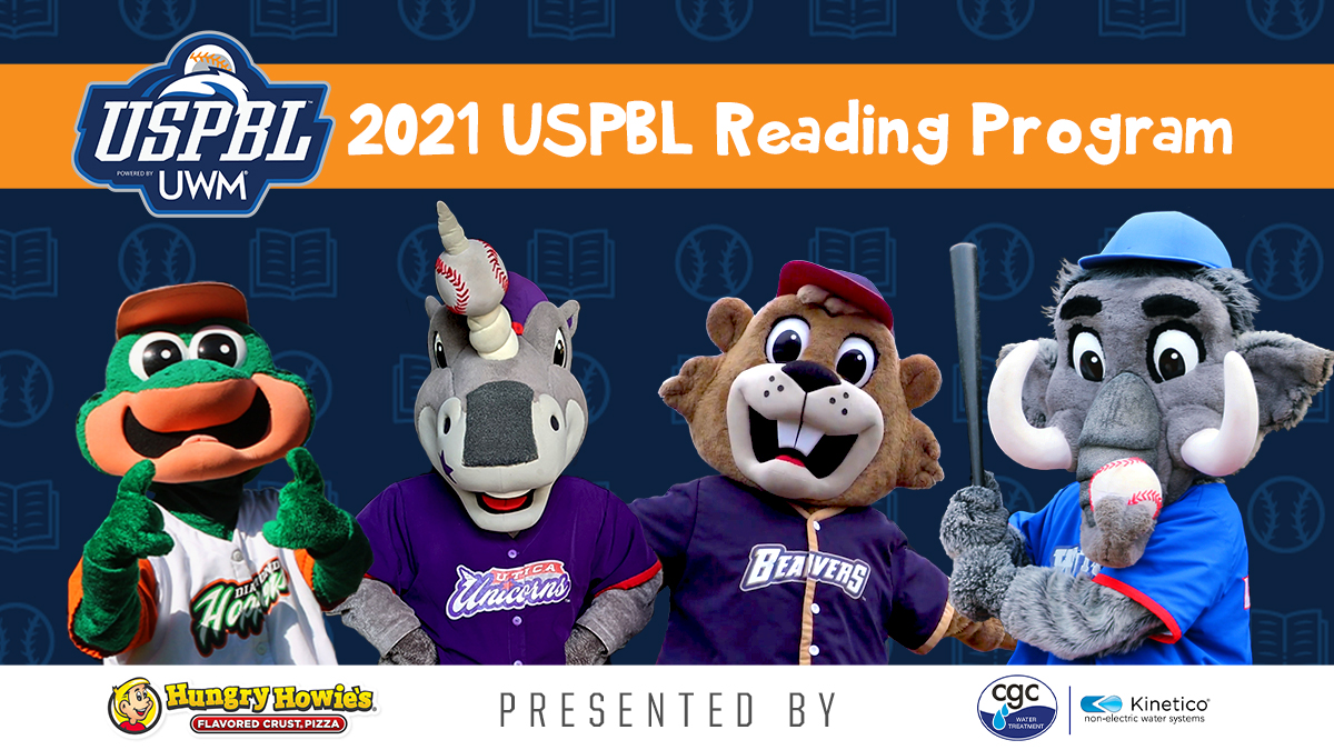 USPBL Reading Program At Home - United Shore Professional Baseball.