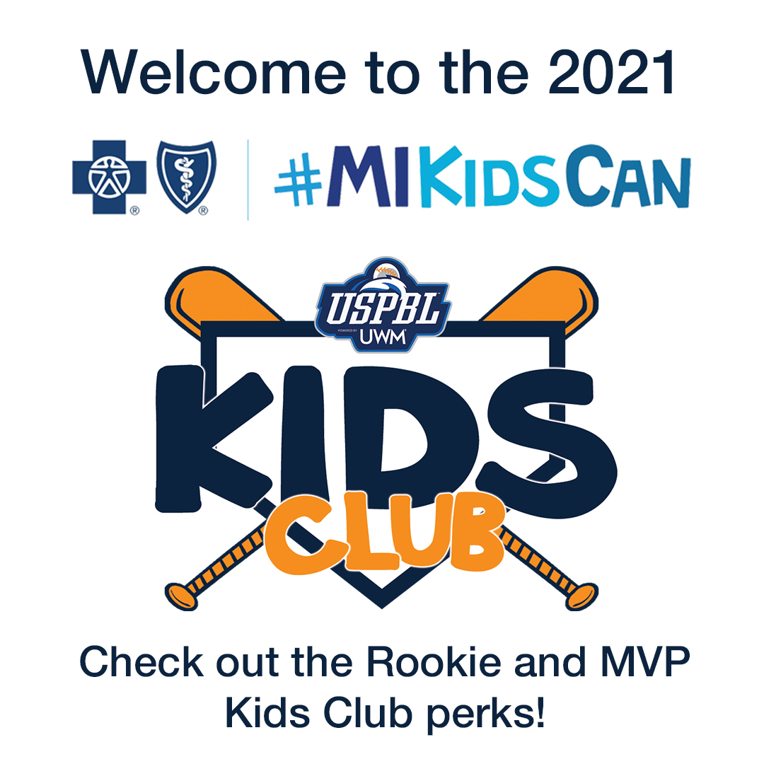 Kid’s Club Sign Up - United Shore Professional Baseball League