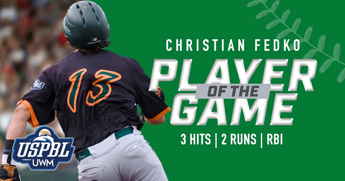 Hoppers Upend Mammoths, 6-2 - USPBL powered by Mortgage Matchup