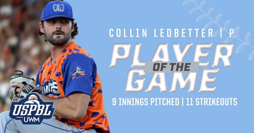 Mammoths Advance to Semifinals with 6-4 Win Over Hoppers - USPBL